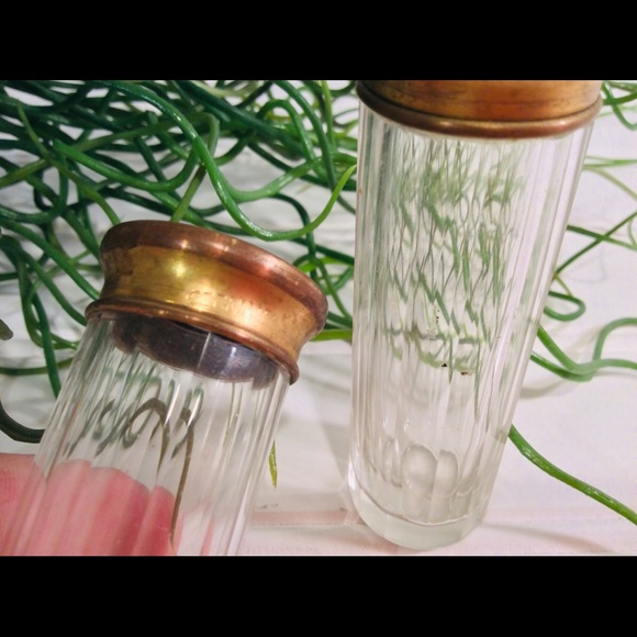 Other | Vintage Enameled Glass Jars | Poshmark